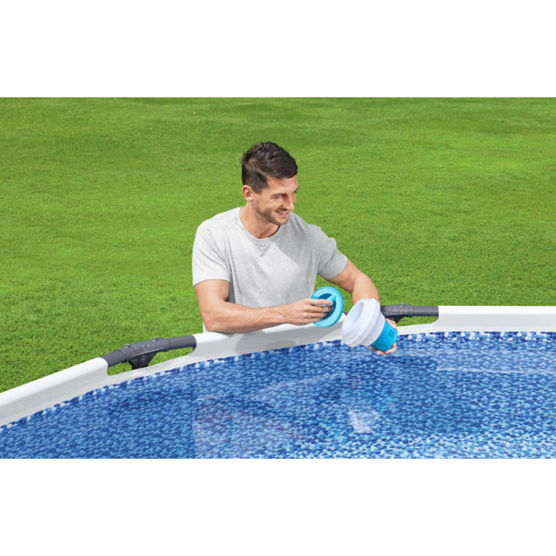 Mini Chemical Floating Diffuser with Bestway Glove - C-Piscine