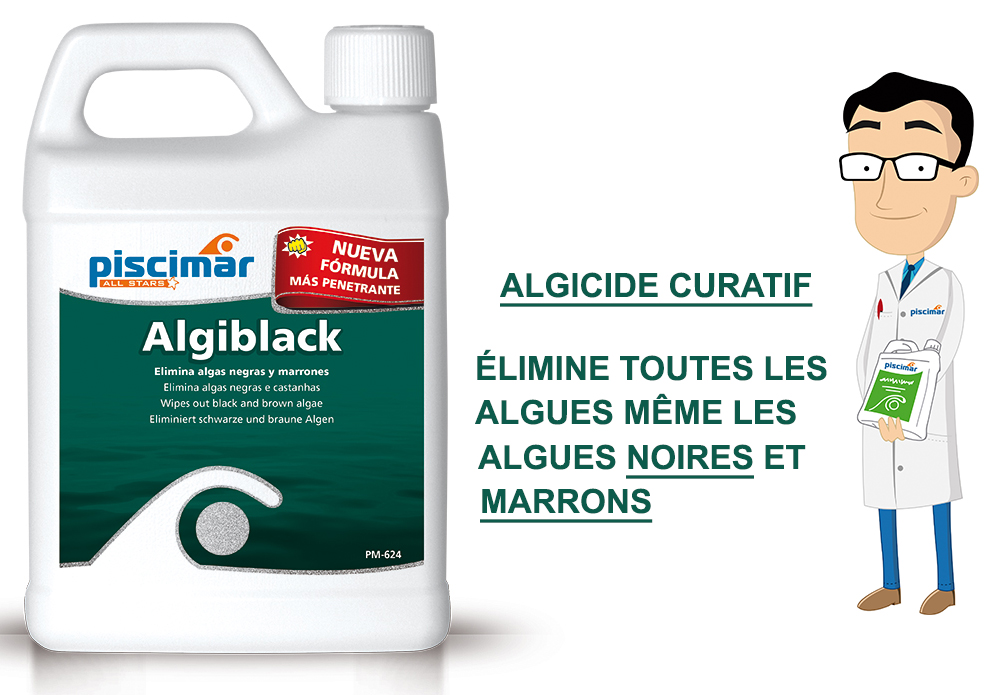 Algiblack | PISCINEMAR |Algicide